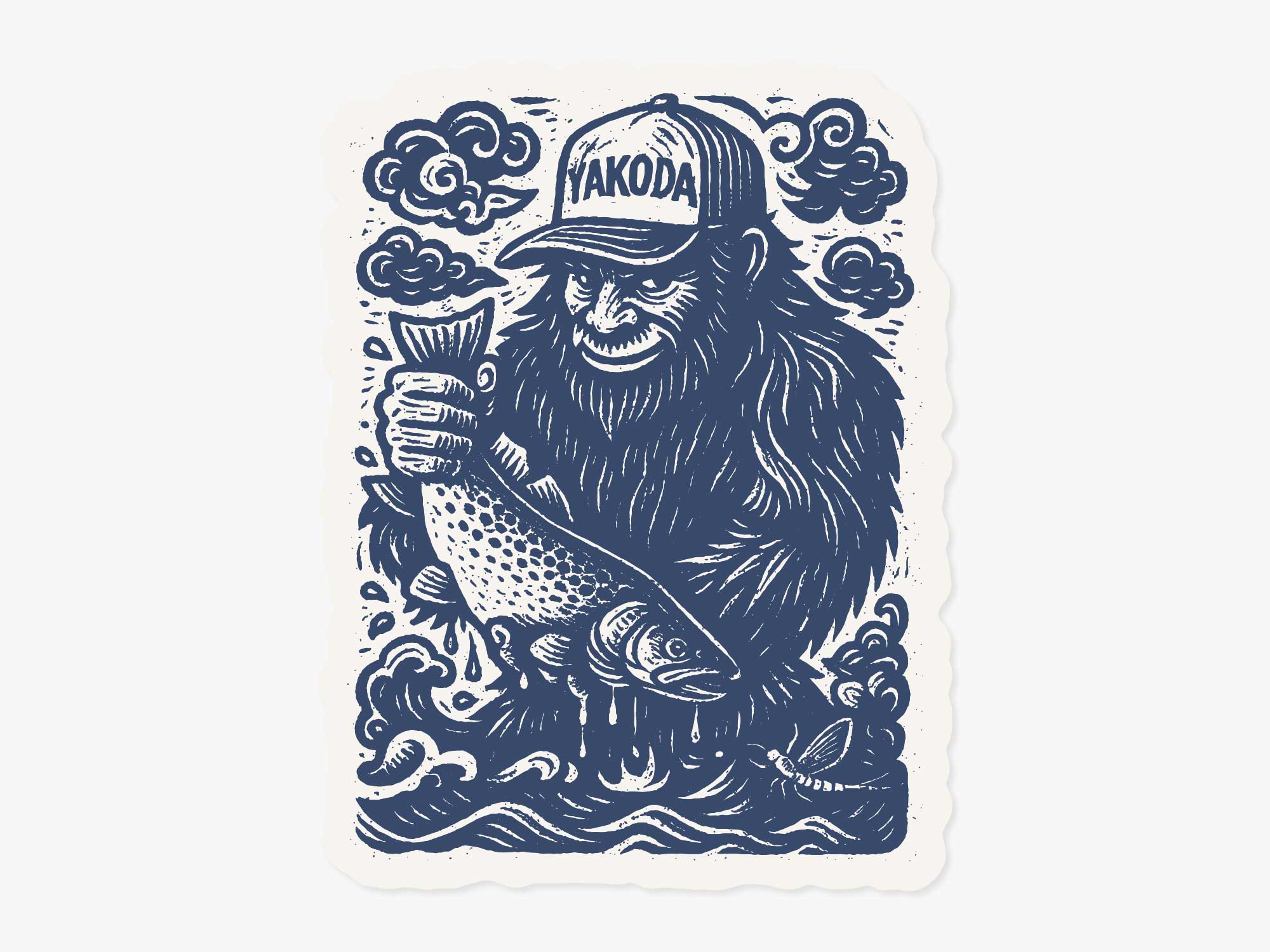 Squatch & Release Sticker
