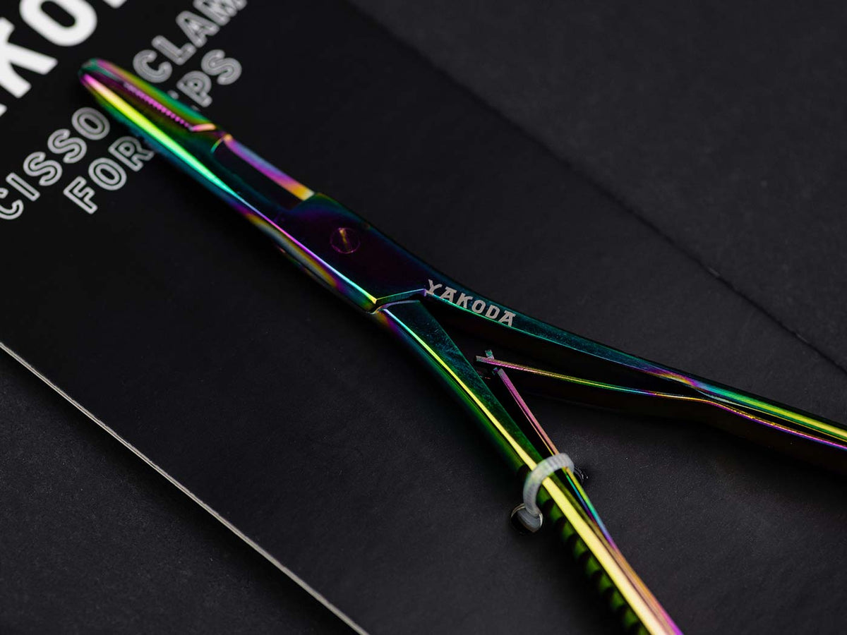 Titanium-Finished Scissor Clamp Forceps